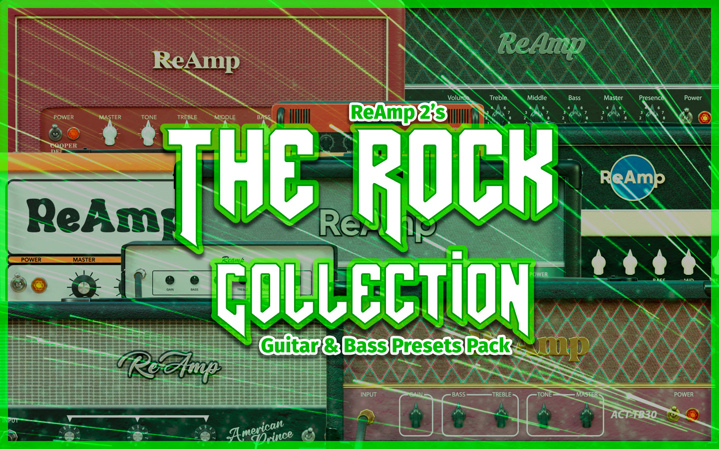 Audio Assault | Reamp 2s the rock collection presets pack
