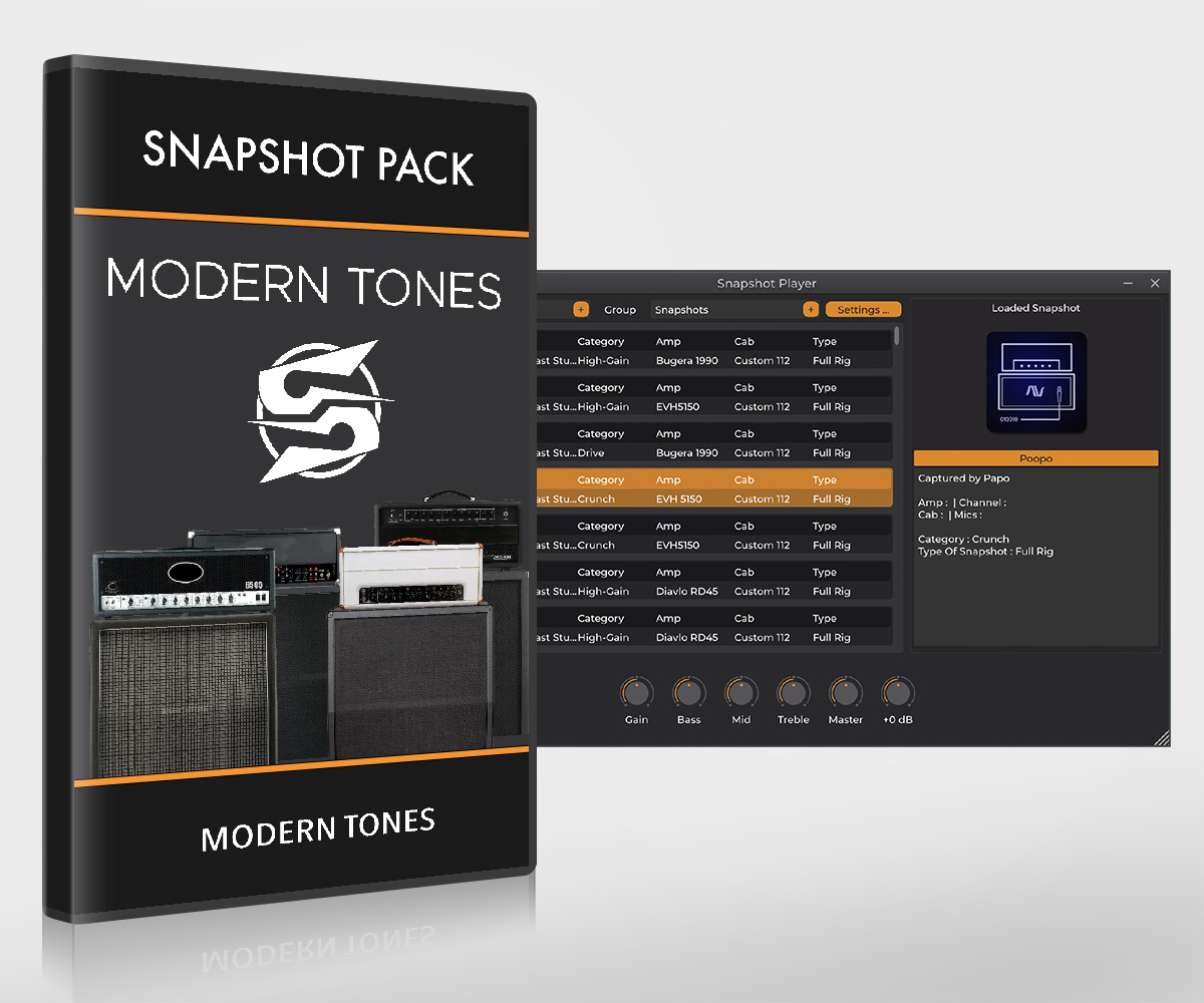 Audio Assault | Modern tones snapshot pack
